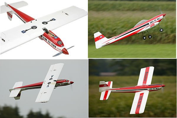 ROKE-Modelle,Graupner,9393 KWIK FLY MK3, Motoplaneur Quick fly ...
